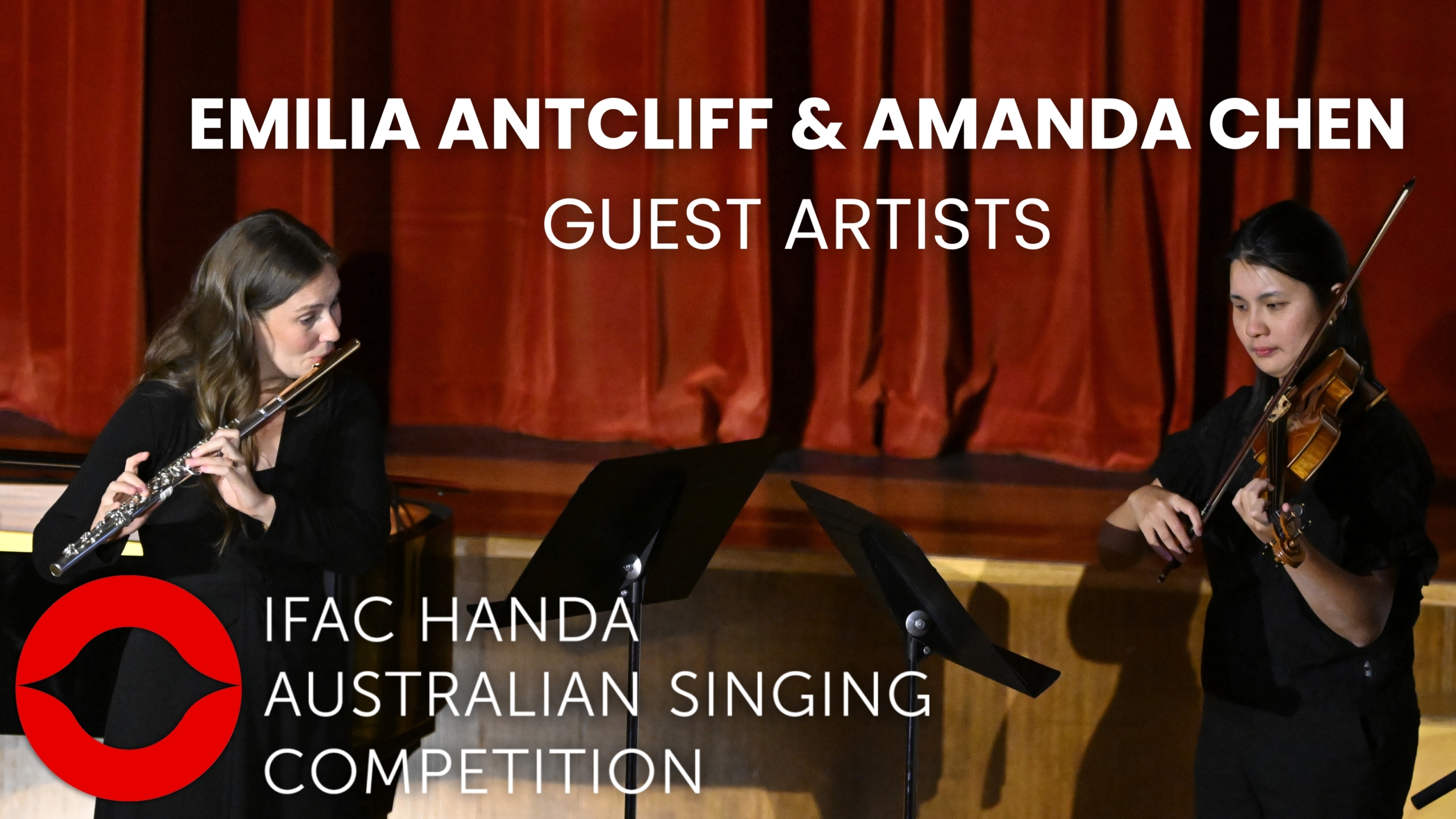 2024: Emilia Antcliff & Amanda Chen, Guest Artists. Semi-Finals Concert - IFAC Handa Australian ...
